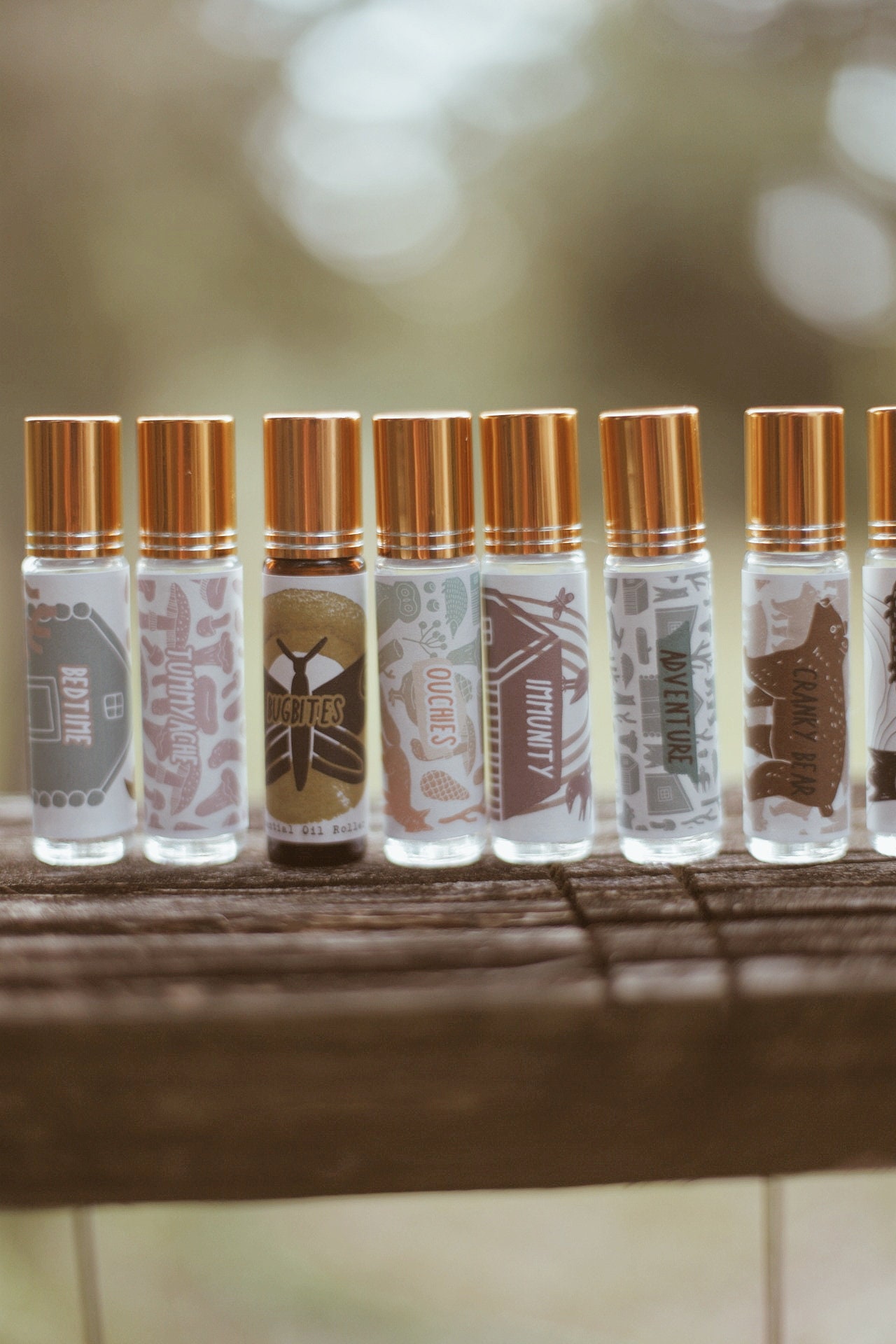 Woodland Forest ⋒ Label ⋒ Kiddo Collection // Essential Oils Label ...