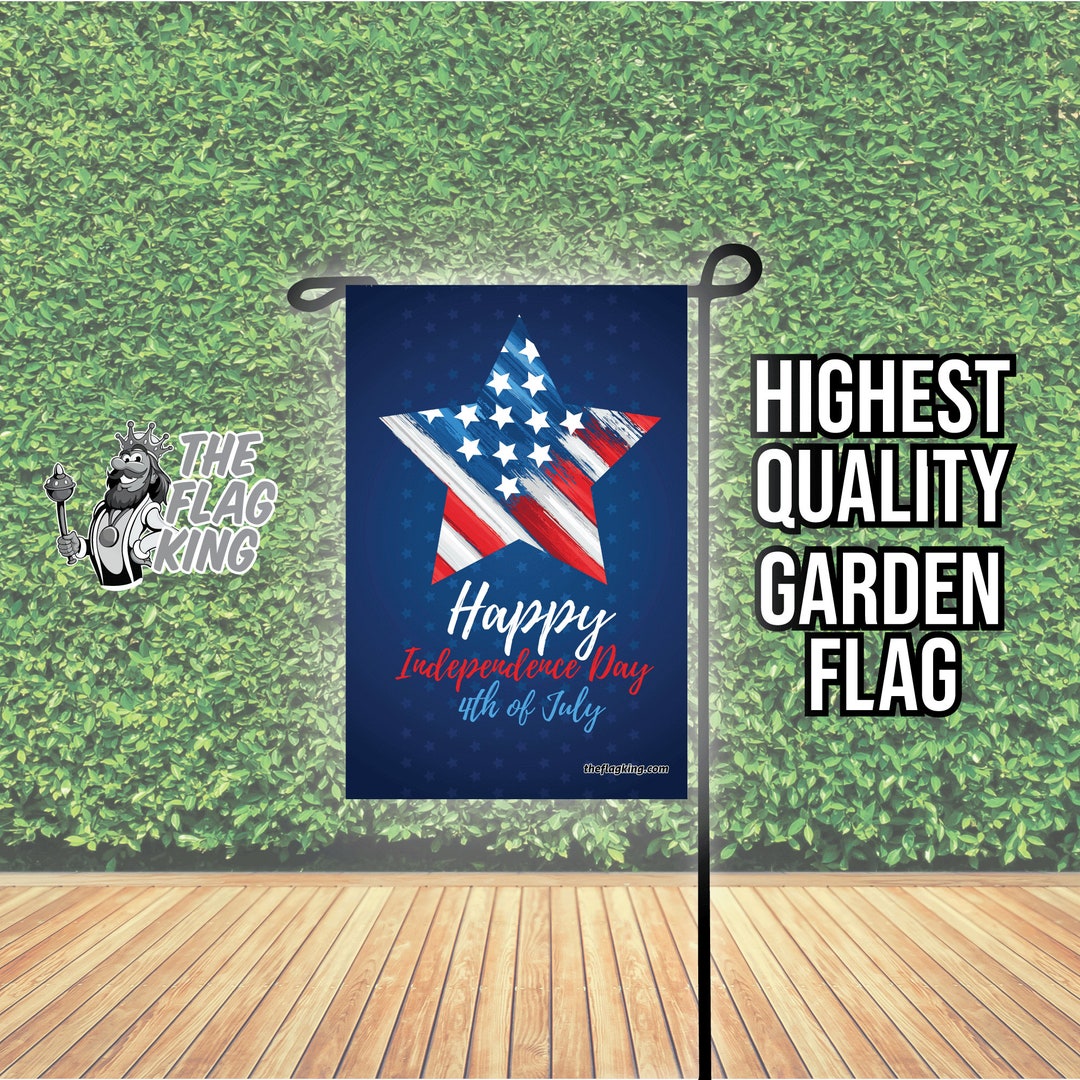 July 4th Independence Day Stars and Stripes USA America Garden Yard ...