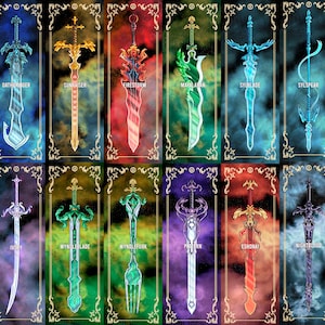 Sunraiser Shardblade Bookmark, Stormlight Archive Inspired, Literary ...