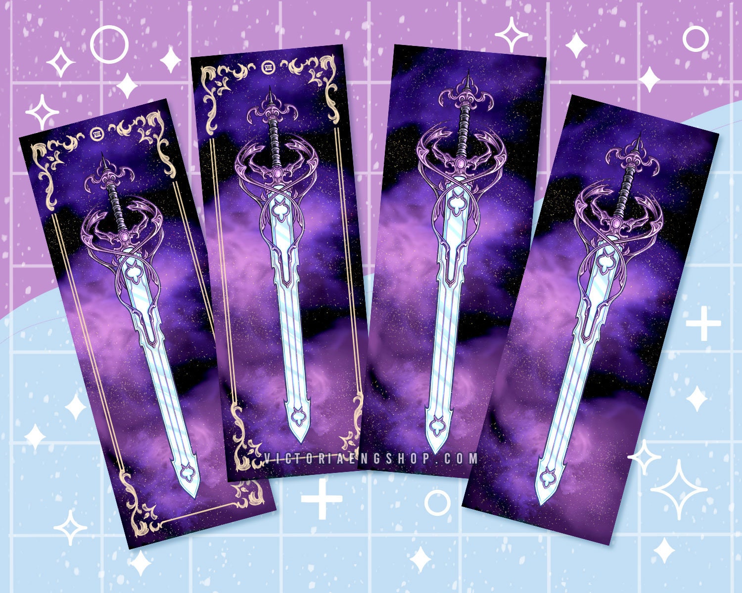 Pattern Shardblade Bookmark Stormlight Archive Inspired - Etsy