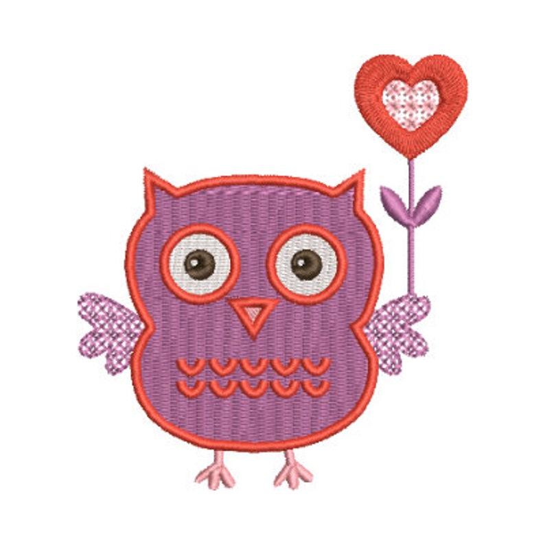 Owl Embroidery Design - Etsy