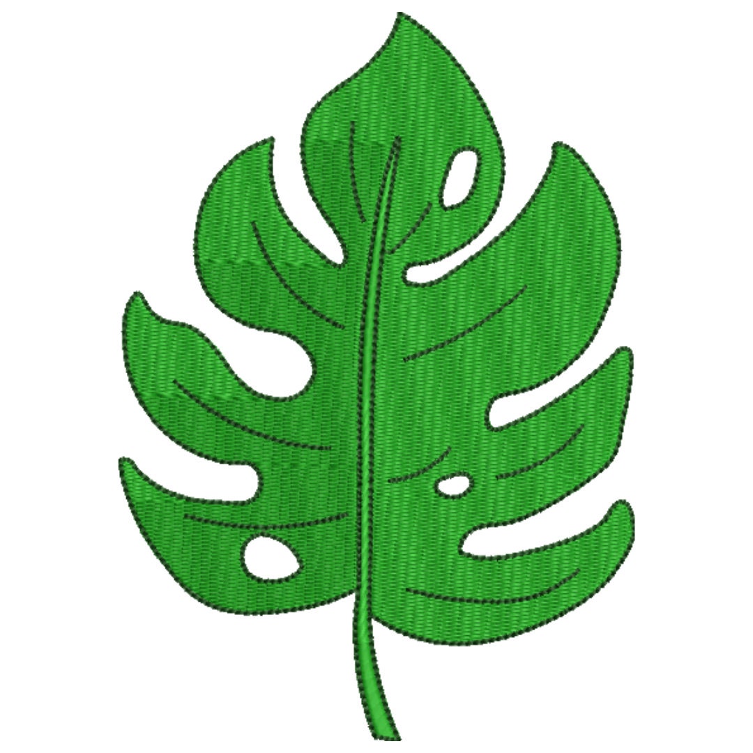 Palm Frond 2 Embroidery Design - Etsy