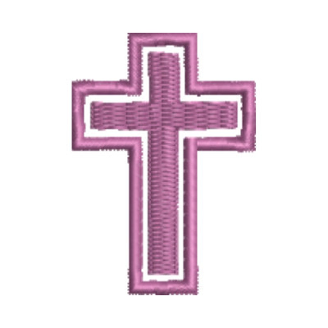 Cross 3 Embroidery Design - Etsy