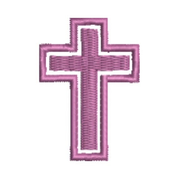 Cross 3 Embroidery Design - Etsy