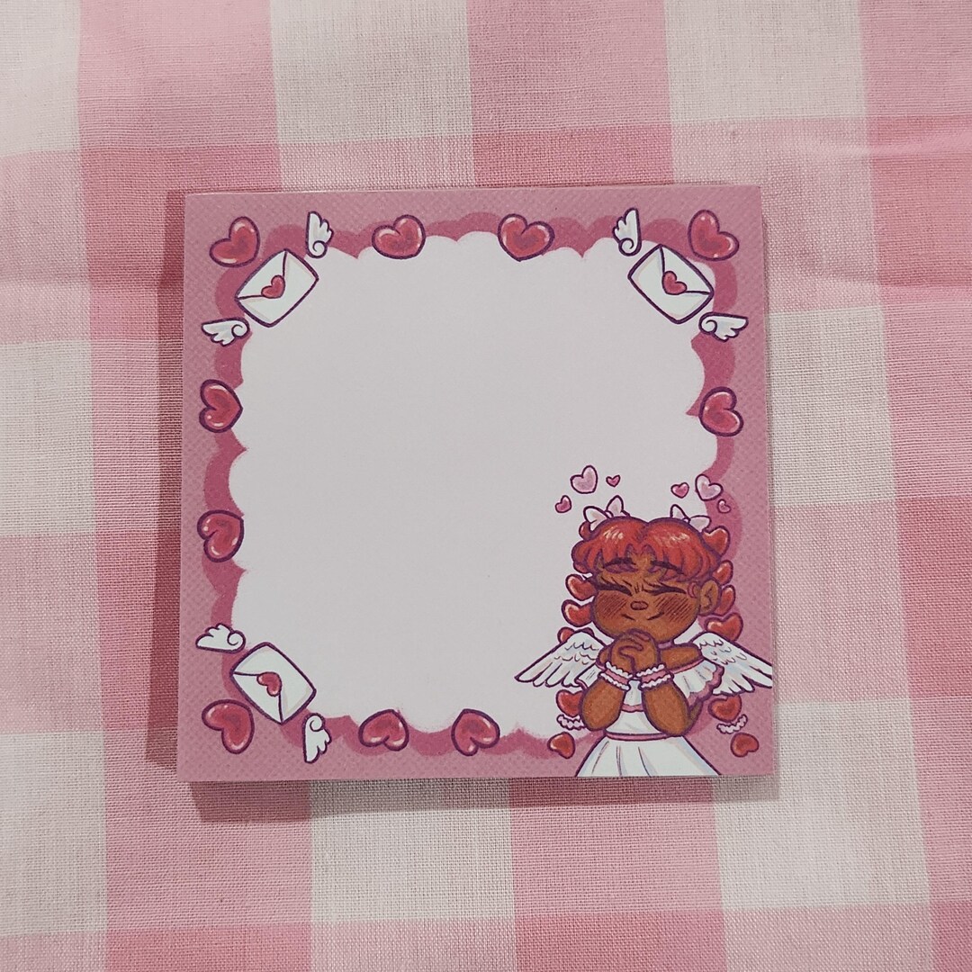 Cupid's Love Notes: Lovecore Notepad - Etsy