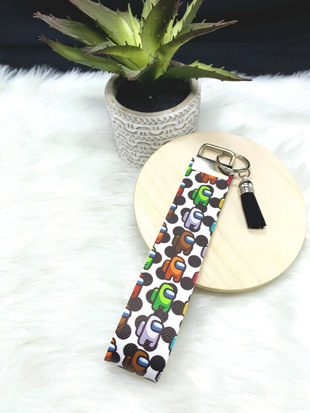 Among Us Inspired Print Keyfob Wristlet - Etsy
