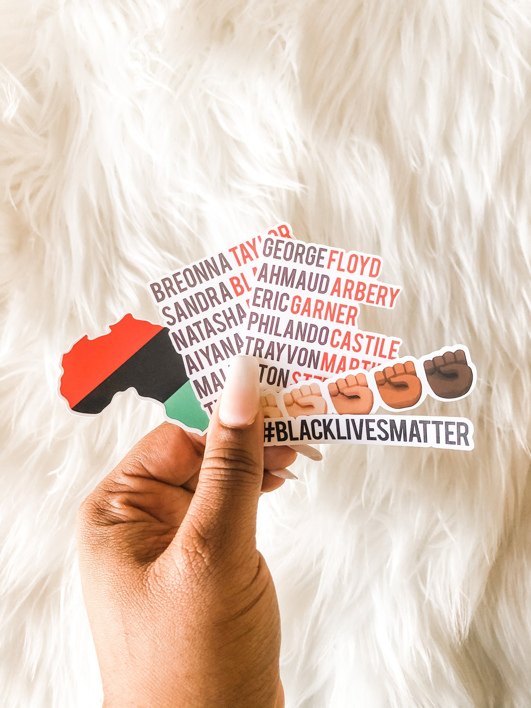 Black Lives Matter Stickers BLM Laptop Stickers Phone | Etsy