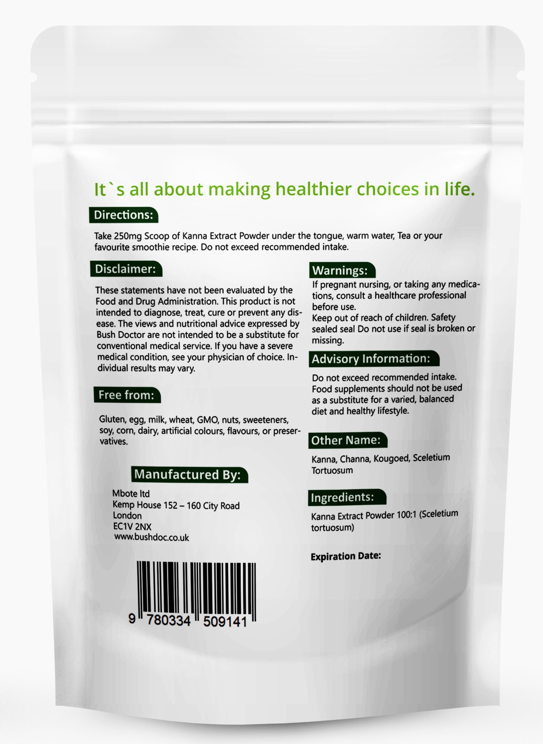 Kanna Sceletium Tortuosum Extract Powder 100:1 High Quality - Etsy