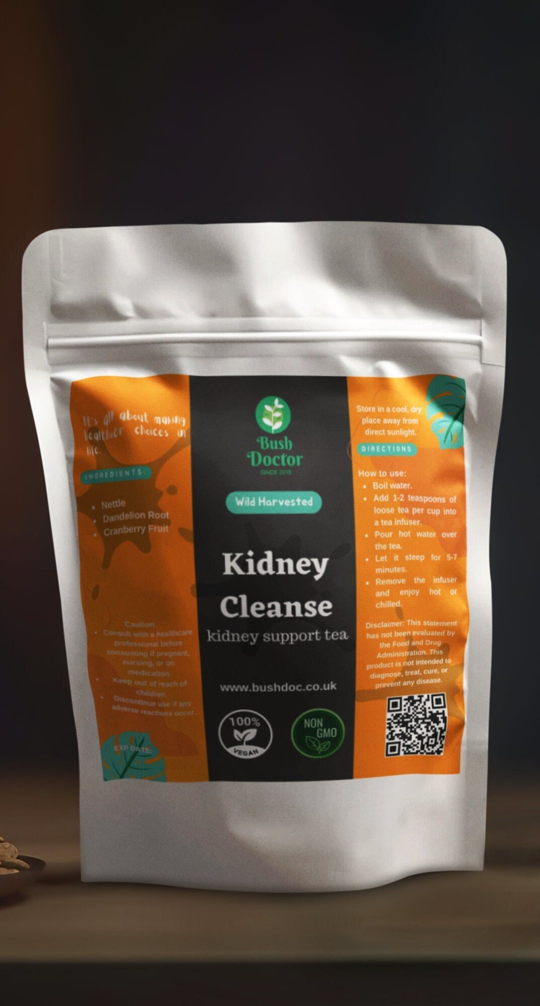 Kidney Cleanse Tea Herbal Blend Loose Leaf FREE P&P 1kg - Etsy