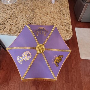 Omega Studded Second Line Umbrella - Etsy