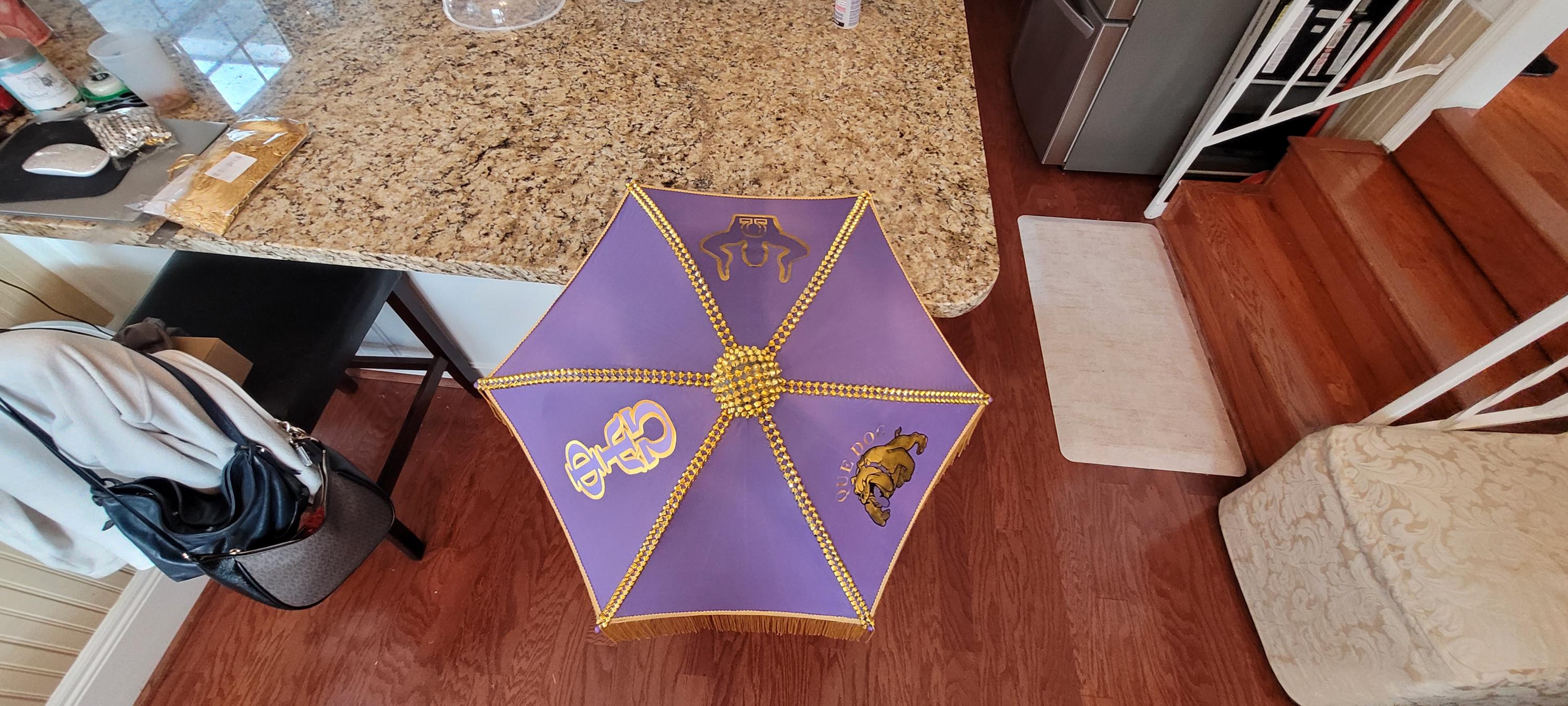 Omega Studded Second Line Umbrella - Etsy