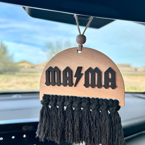 Car Charms Rear View Mirror Laser Svg - Etsy
