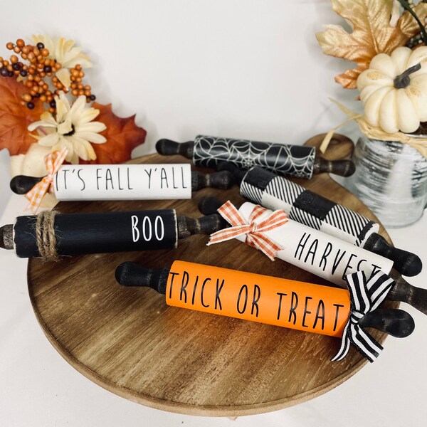 Fall Rolling Pin - Etsy