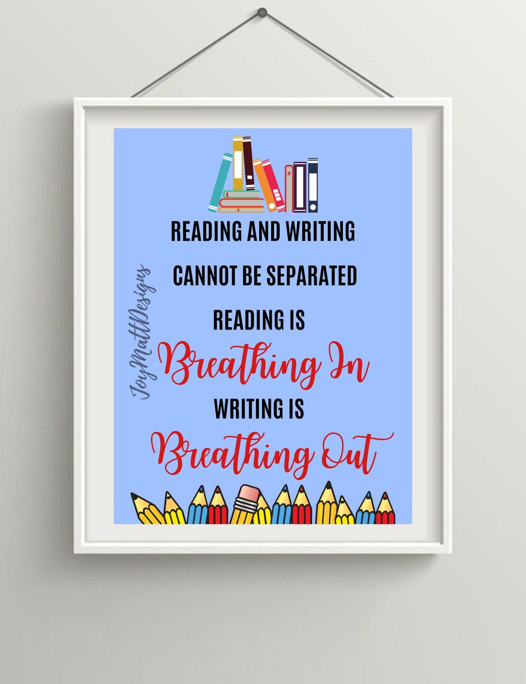 Reading and Writing Motivational Poster, Teaching, Teacher Classroom ...