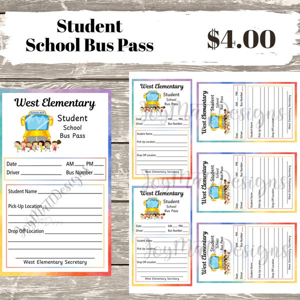 School Bus Toy - Etsy