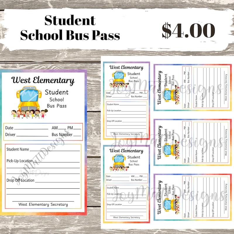 School Bus Toy - Etsy