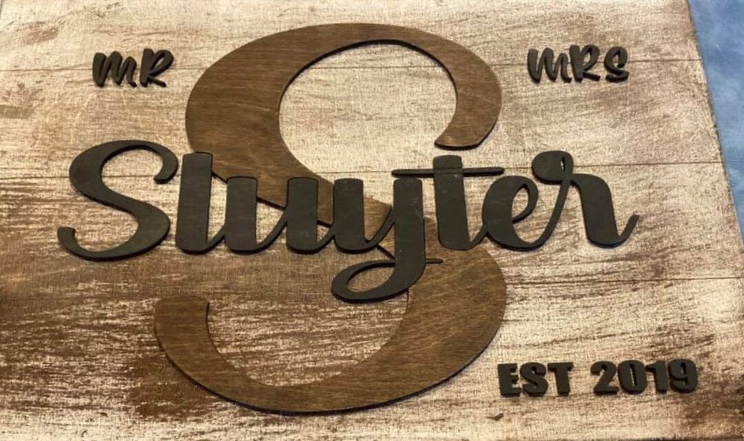 Custom 3d Signs - Etsy