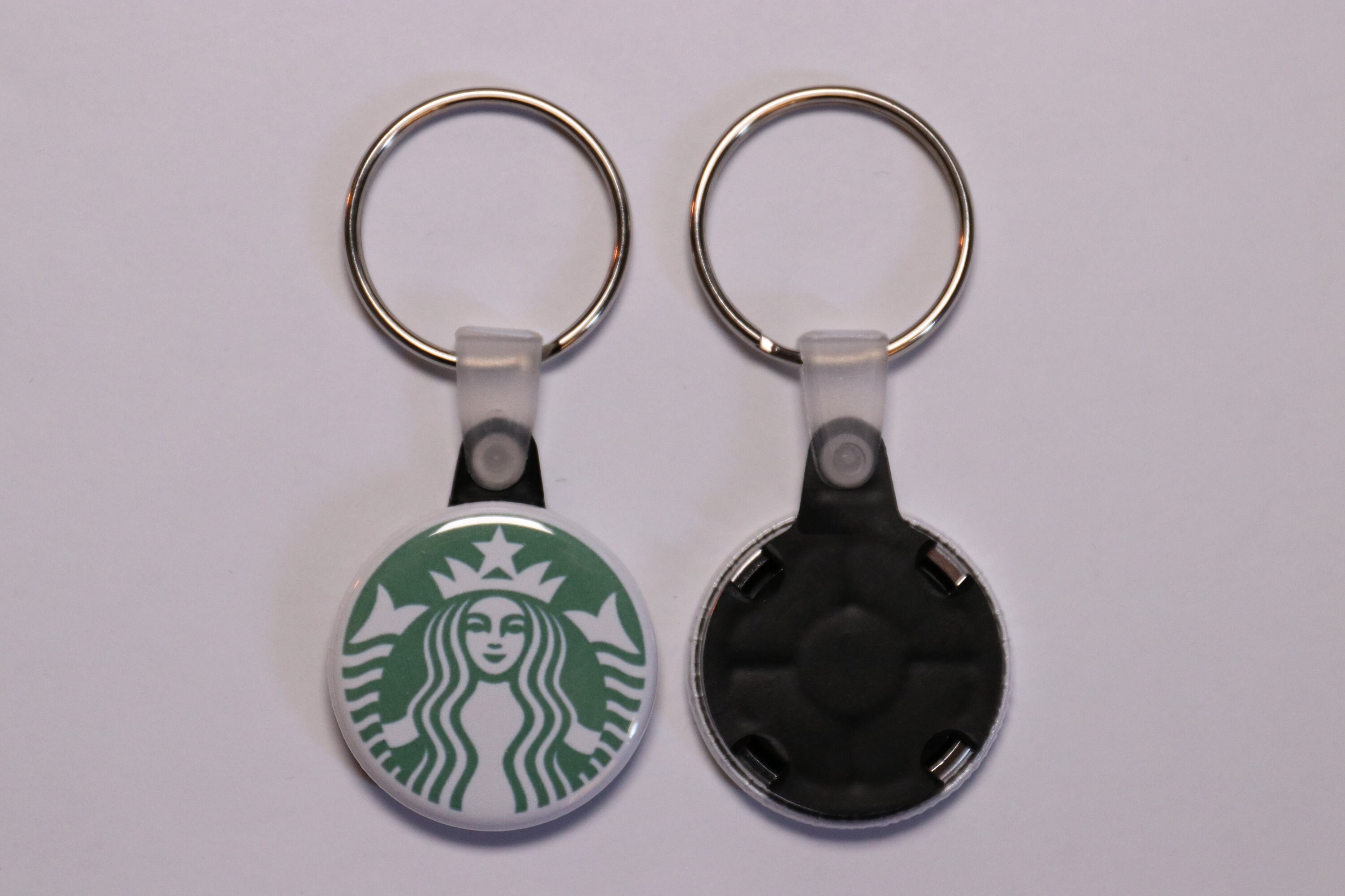 Starbucks Logo Keychain - Etsy