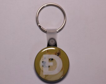 Dogecoin Keychain - Etsy