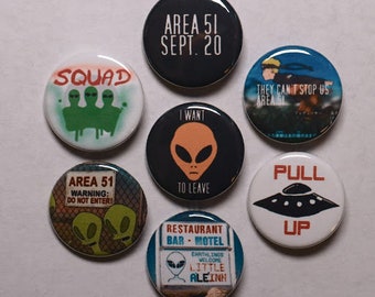 Ufo Buttons - Etsy