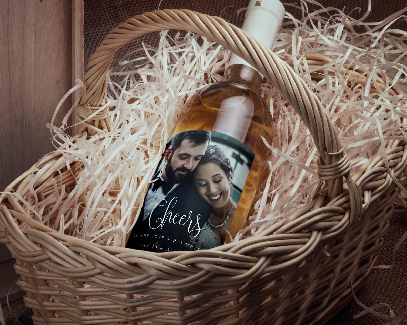 Photo Wine Label Template Printable Personalized Wine Labels | Etsy