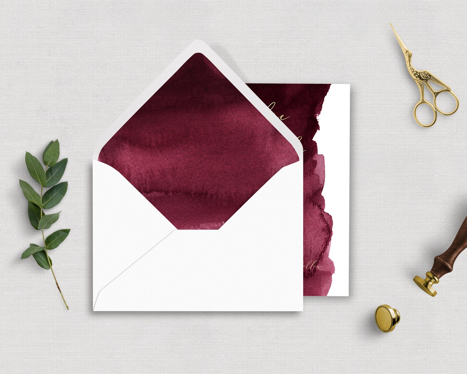 A7 Envelope Liner Template Printable Envelope Liners Wedding | Etsy