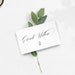 Elegant Wedding Place Names Template Printable Wedding Name Card ...