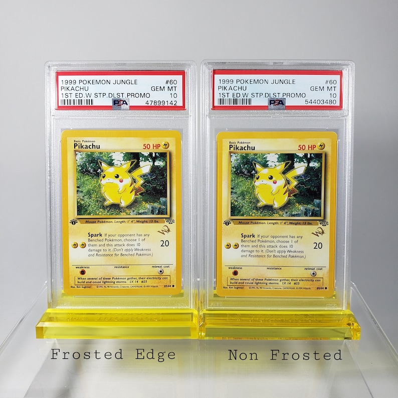 PSA Acrylic Display Stand for Graded Card card Not Included - Etsy