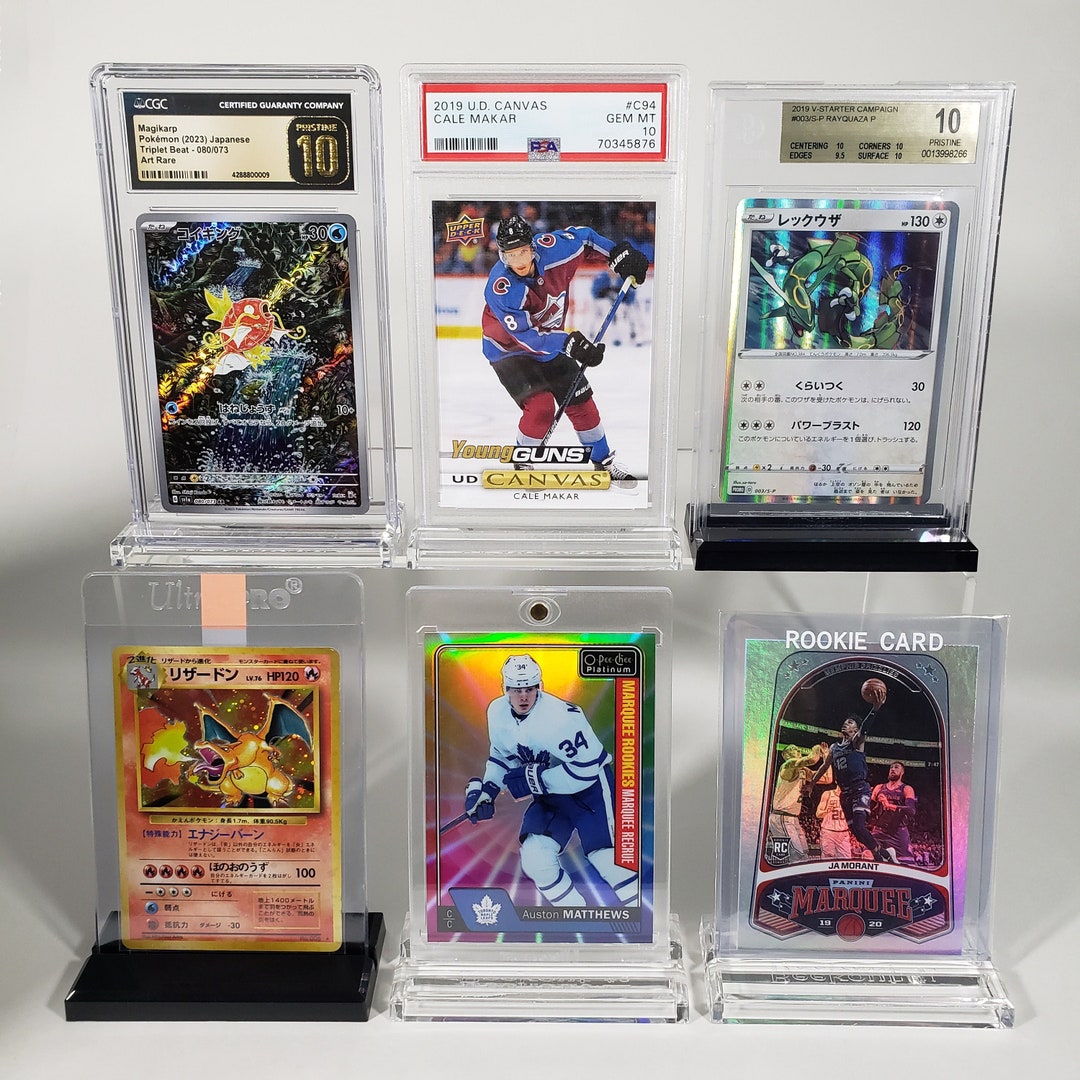 Acrylic Display Stand for Graded Cards, PSA, BGS, CGC & 35 Pt (5 Pack ...
