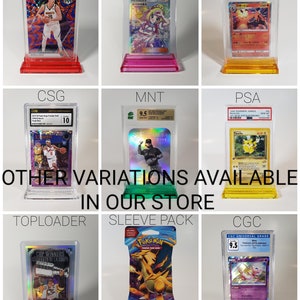 PSA Acrylic Display Stand for Graded Card (card and Case Not Included ...