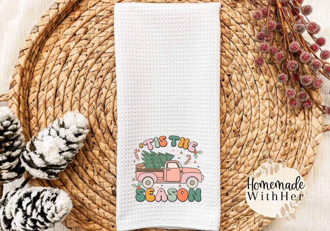 Christmas Tea Towels Christmas Gift Idea Funny Christmas - Etsy