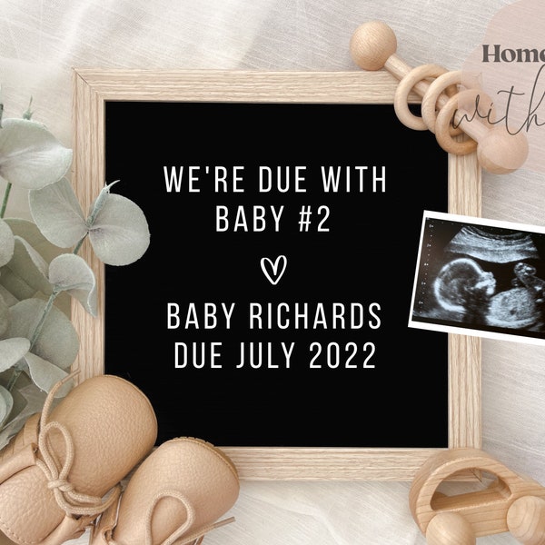 Baby Number 2 - Etsy