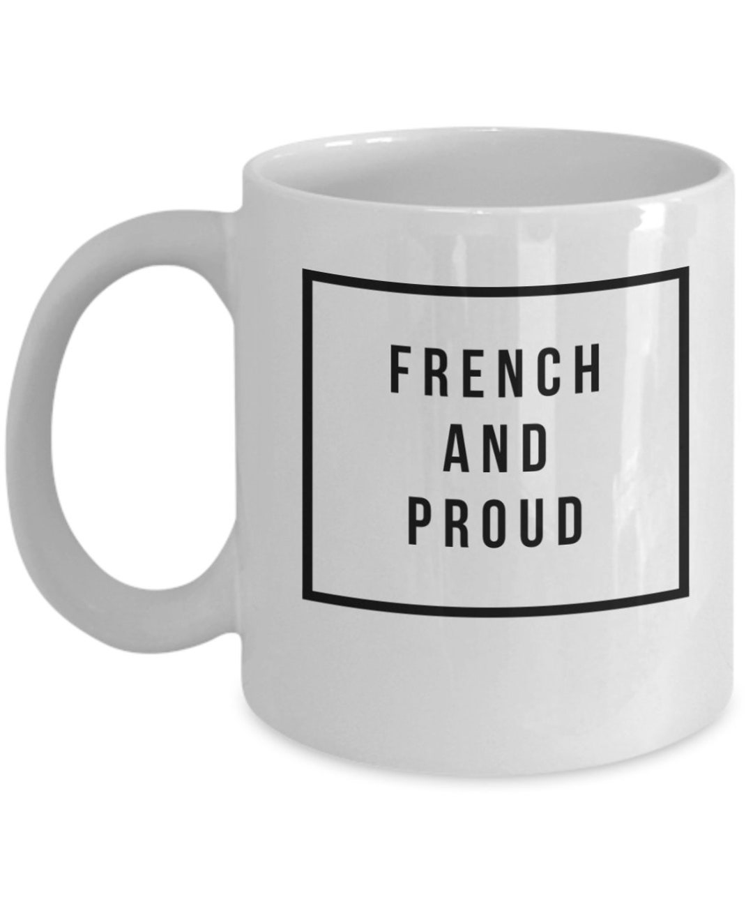 French & Proud Coffee Mug French Heritage Regalo per France Native ...