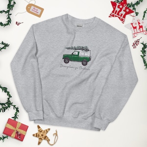 Christmas Jumper | Green Land Rover Christmas Jumper | Land Rover Gifts ...