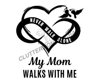 Never Walk Alone Heart Svg - Etsy Denmark