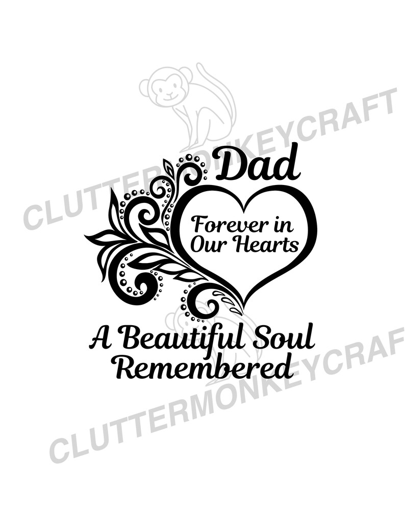 Eternal Hero, Beloved Dad Memorial Tribute Design - Etsy