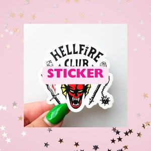 Stranger things stickers - Etsy
