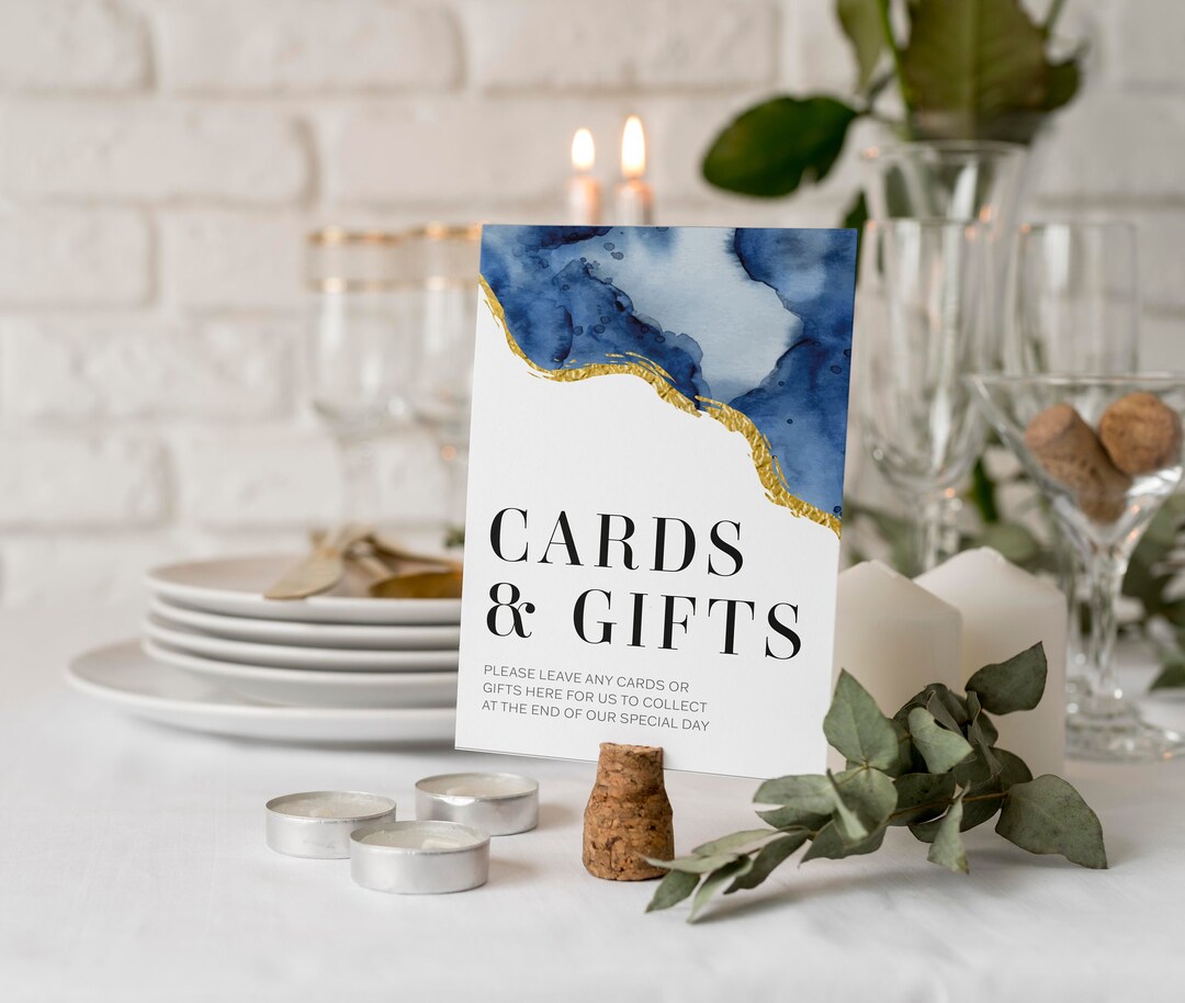 SELENE Wedding Signs Wedding Table Signs Foil Wedding Signs Cards ...