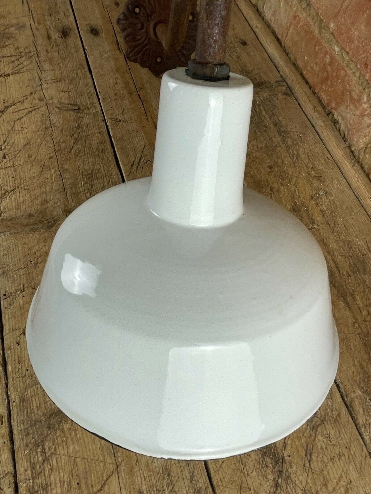 KE646 Emaille Aussenlampe-Hoflampe-Garage-Bauernhof-Beleuchtung - Etsy.de