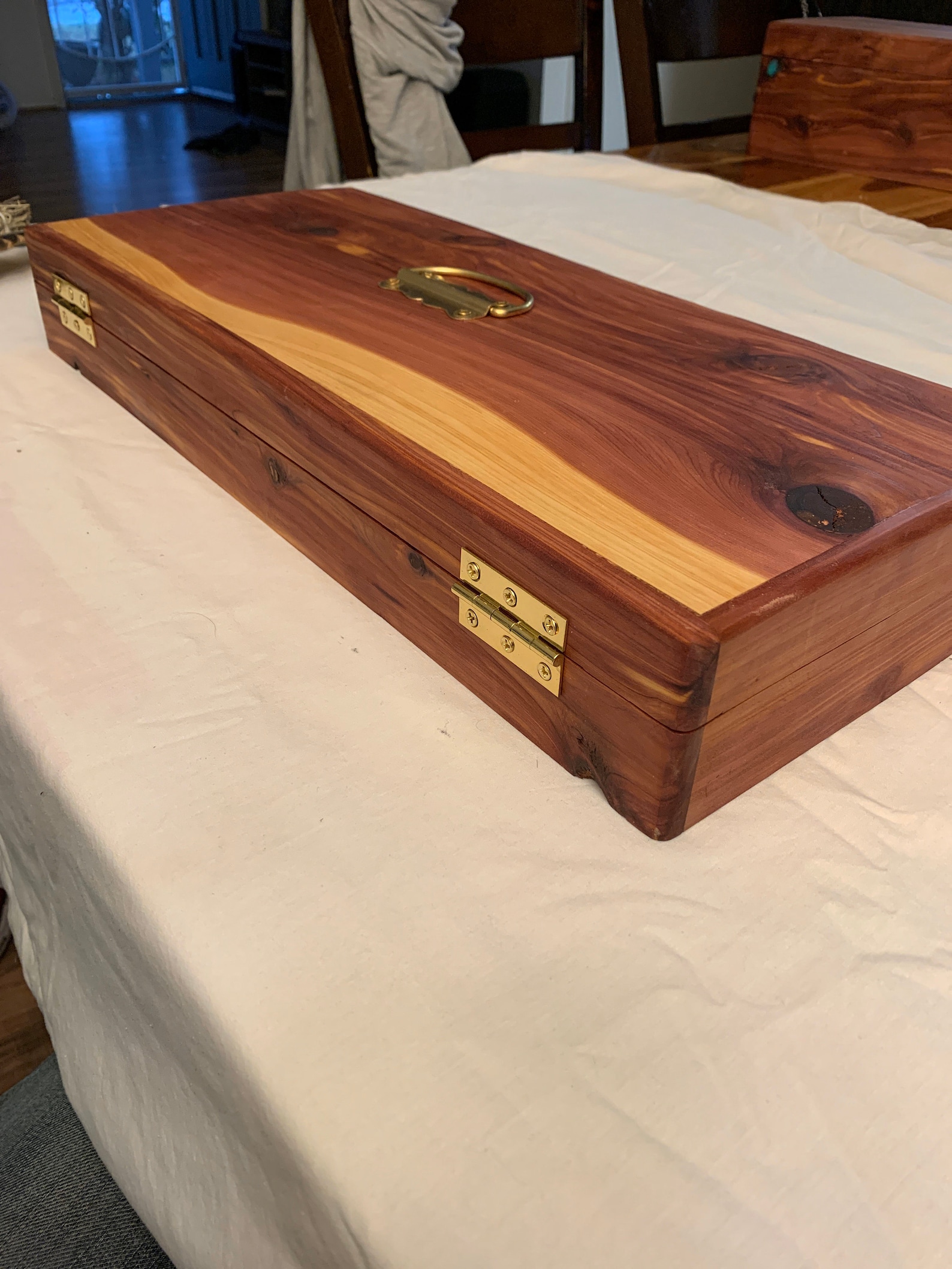 Cedar Keepsake Feather Box - Etsy