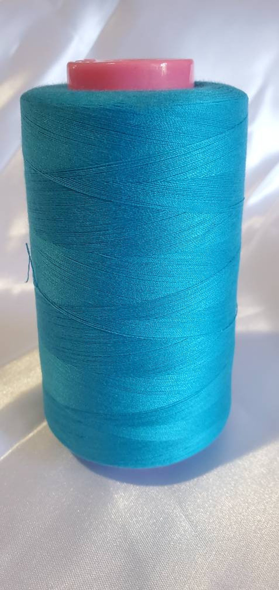 Aqua Thread Sewing Thread 100% Spun Polyester 6,000 Yards Spool - FAST ...