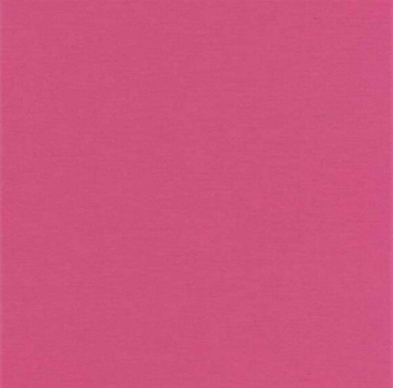 Dark Berry Pink Cotton Fabric Cotton Blend by the Yard Half - Etsy