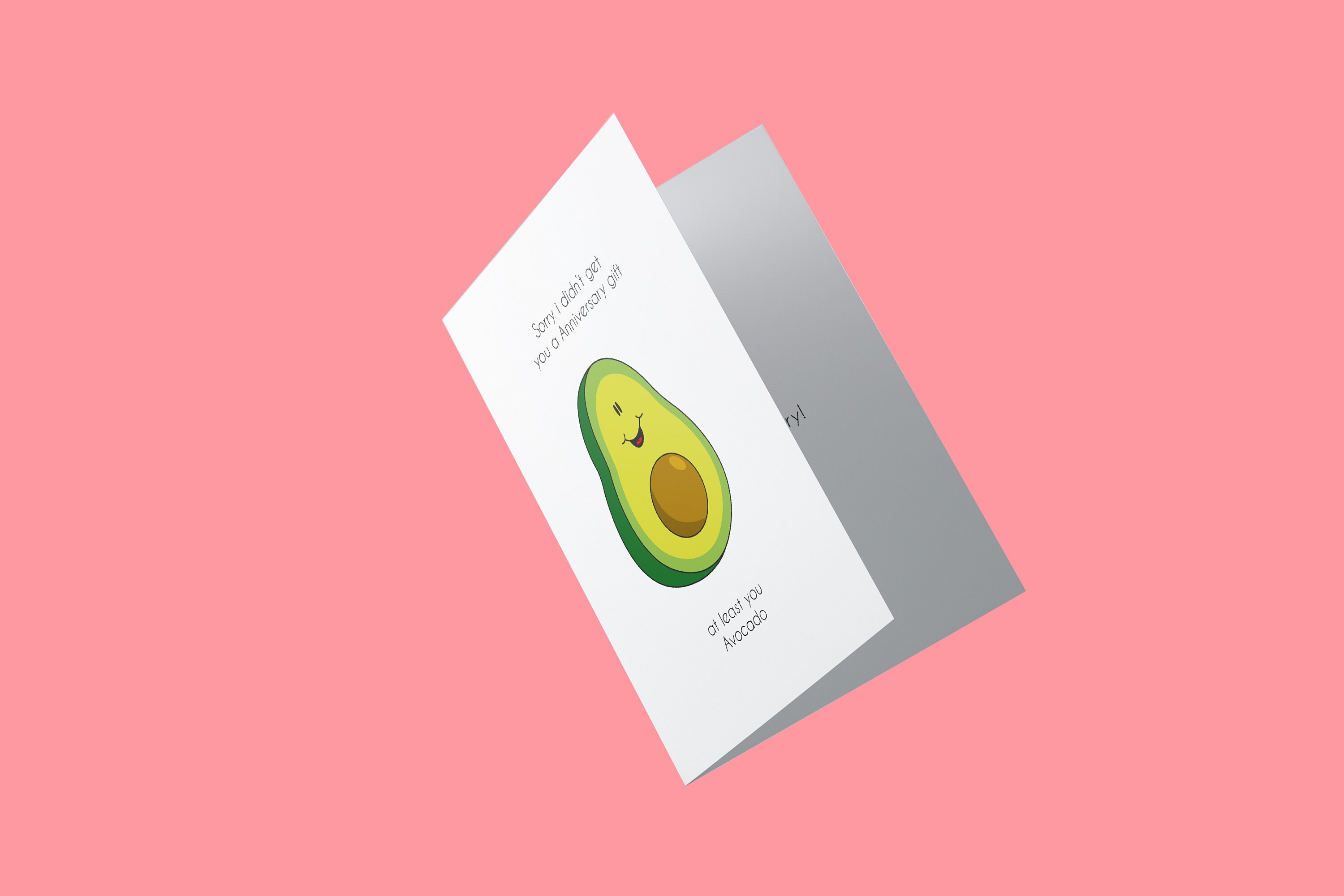 Avocado Funny Anniversary Card Boyfriend Girlfriend | Etsy