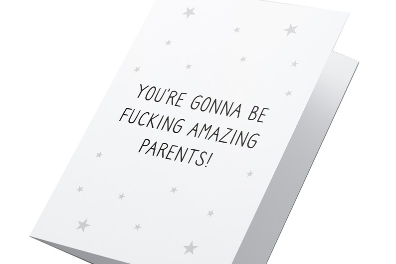 Amazing Parents New Baby Card New Parent Card Pregnancy - Etsy