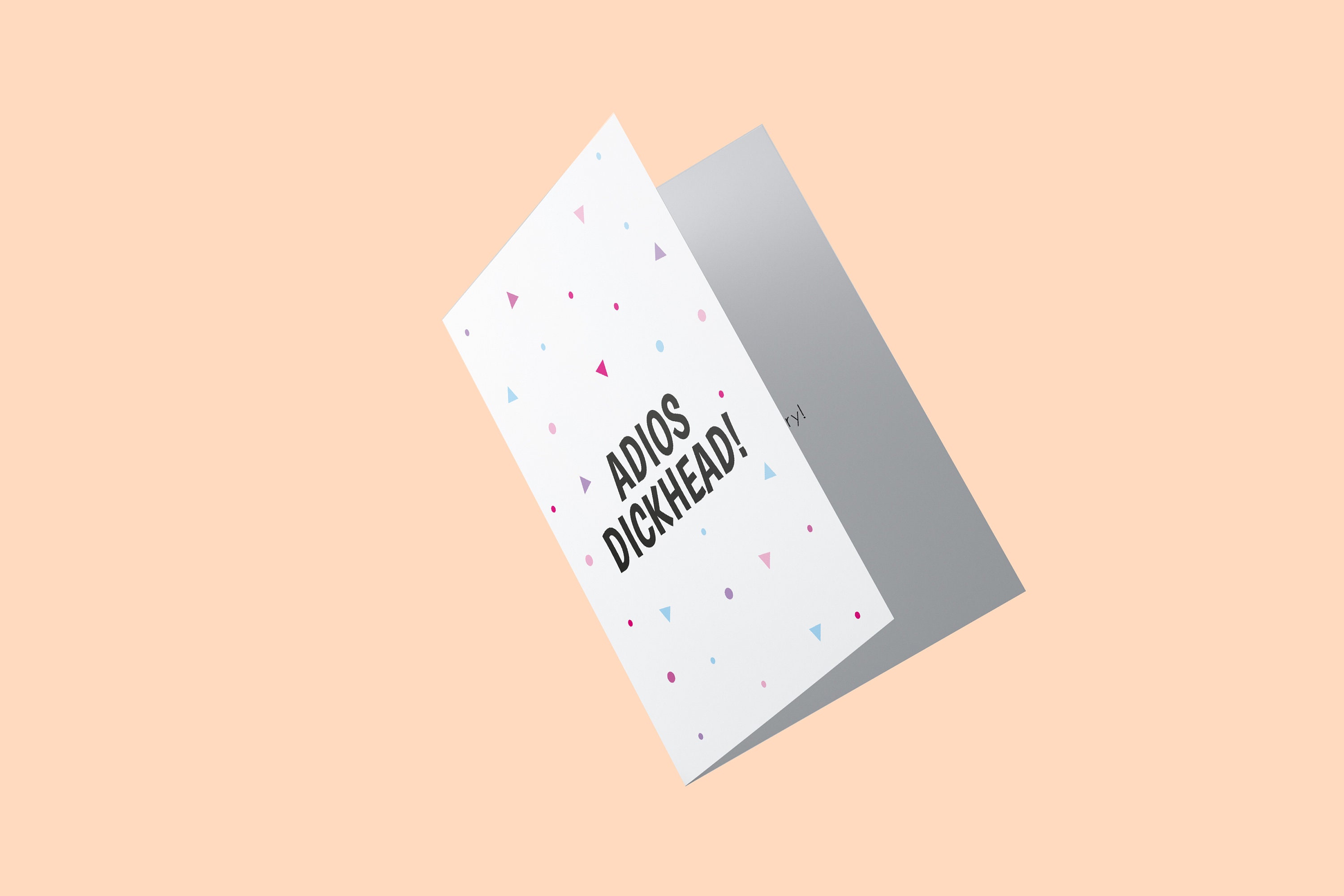 Adios Dickhead Leaving Card New Job Card Goodbye Card Joke | Etsy Canada