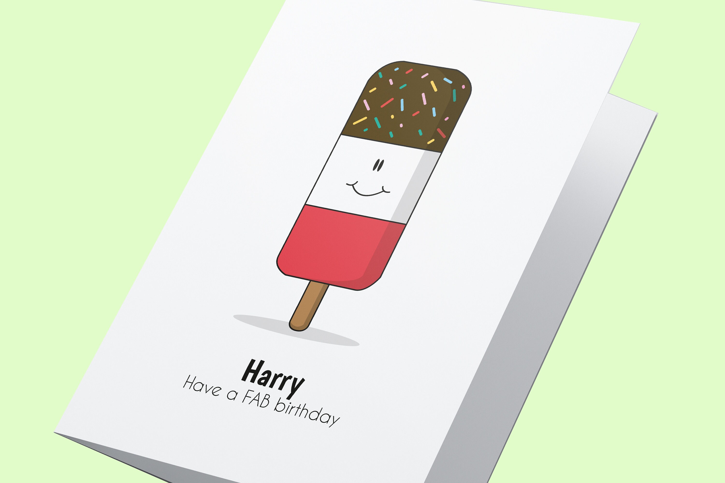 You're FAB! Funny Birthday Card, Happy Birthday, Card for Him, Card for ...