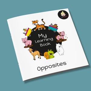 Opposites Children’s Learning Book | Animals | Learning Book for Kids ...
