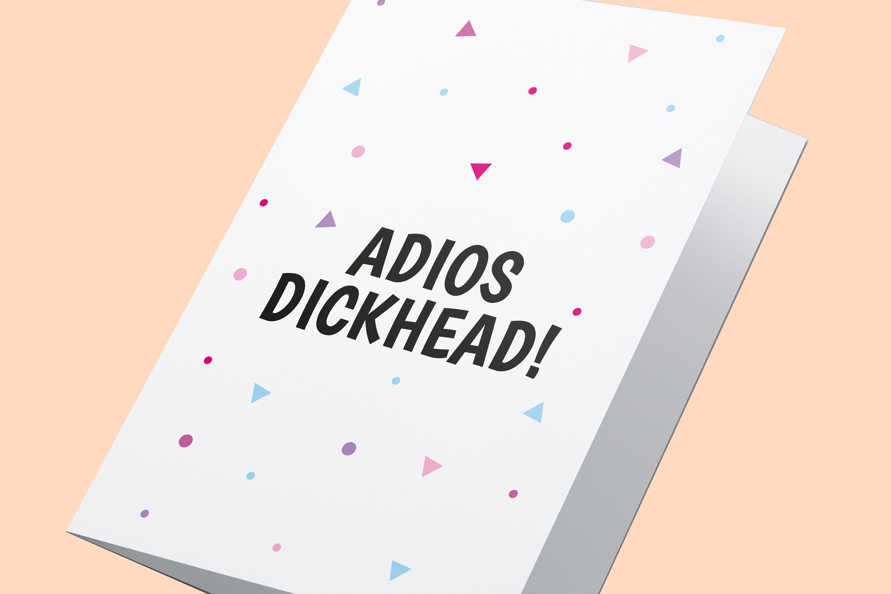 Adios Dickhead Leaving Card New Job Card Goodbye Card Joke - Etsy