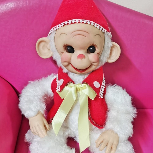 Vintage Rubber Face Rushton Baby Plush Doll | Etsy