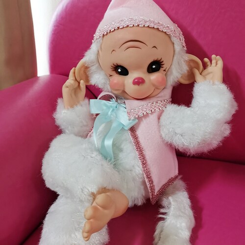 Vintage Rubber Face Rushton Baby Plush Doll | Etsy